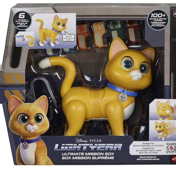 Disney | Toys | Disney Lightyear Ultimate Mission Sox Toy Yellow And ...